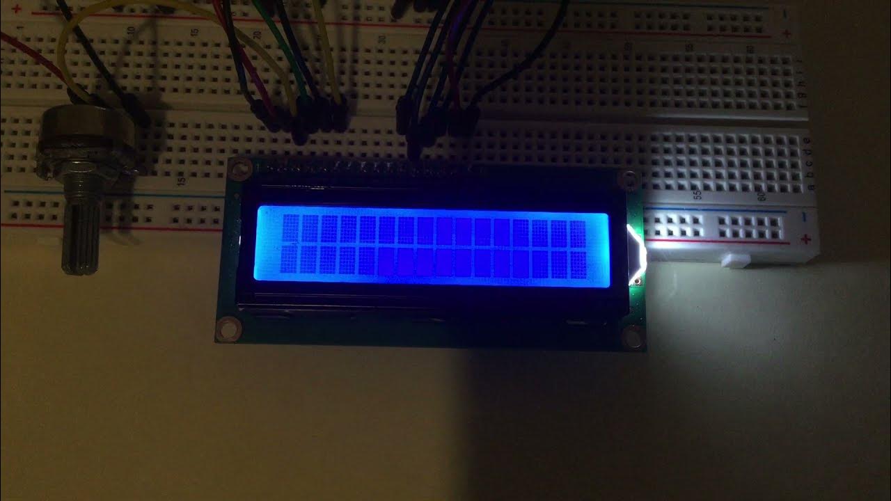Pantalla LCD - Space Invaders - YouTube