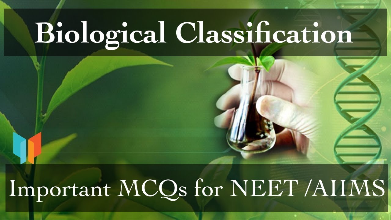 NEET / AIIMS | Biological Classification | Important MCQs | Biology ...