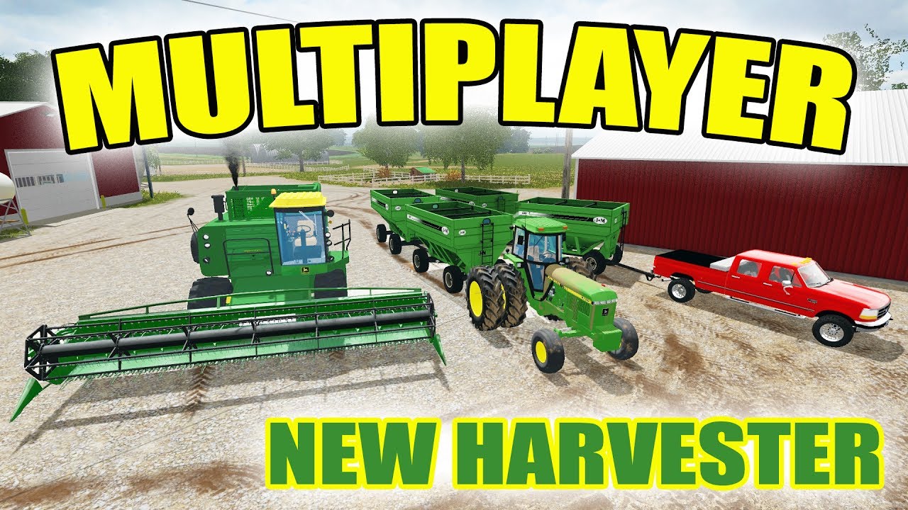 FARMING SIMULATOR 2017 | MULTIPLAYER SERVER GETTING STARTED | ALL JOHN ...