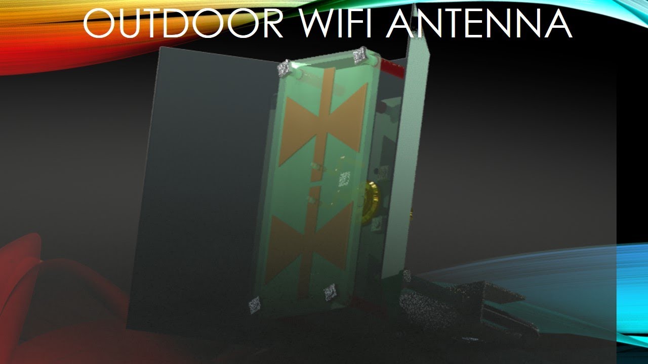 Outdoor WiFi antenna power full Homemade how to make. - YouTube