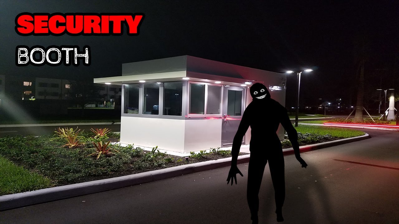A Normal Night in the "Security Booth" - YouTube
