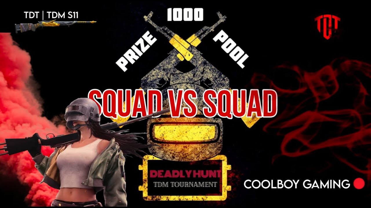 TDM TOURNAMENT | TDT S2 | Streaming CoolBoy Gaming - YouTube
