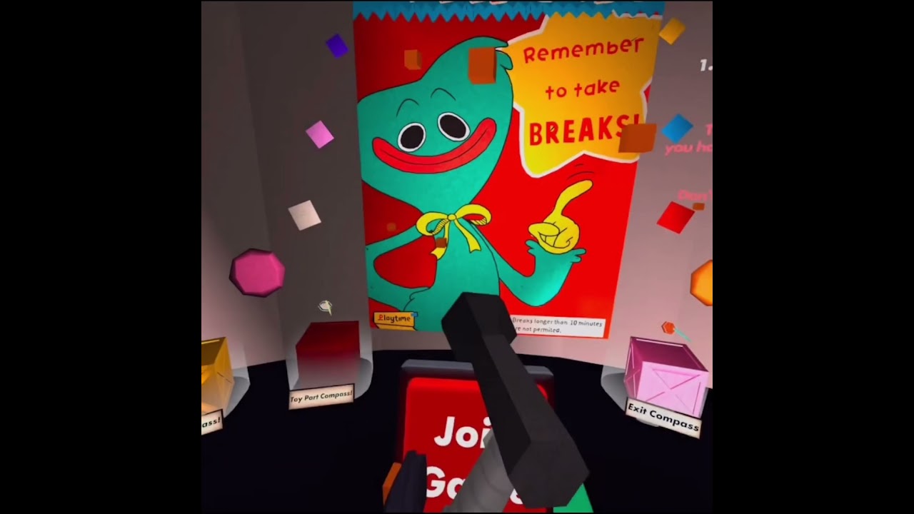 Huggy wuggy!?: rec room - YouTube