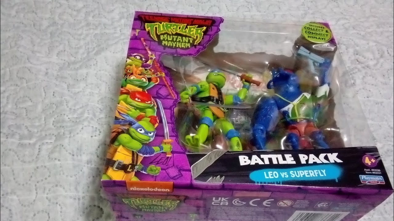 Warrior Wednesday Unboxing Teenage Mutant Ninja Turtles Mutant Mayhem ...