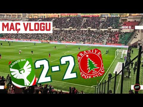Maçın Vlogu | Amedspor 2 - 2 Ümraniyespor | Keyif Kaçırdı!