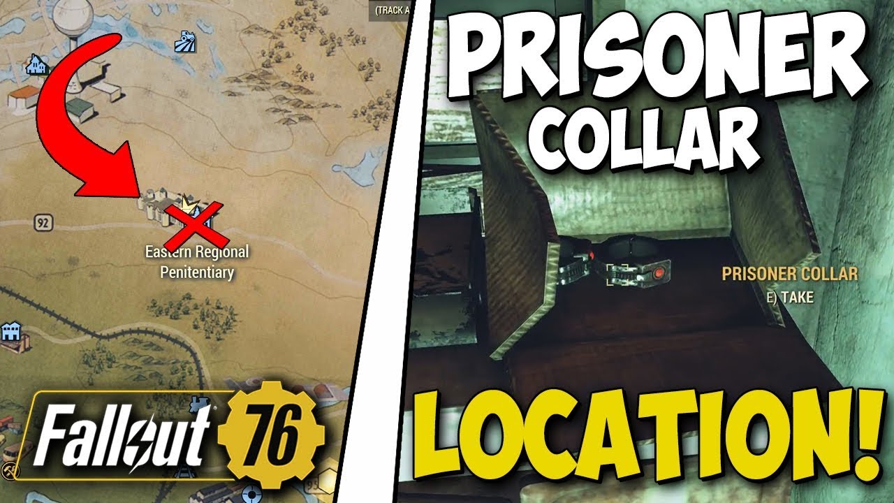 Fallout 76 - Prisoner Collar & Straight Jacket Armory Location - YouTube