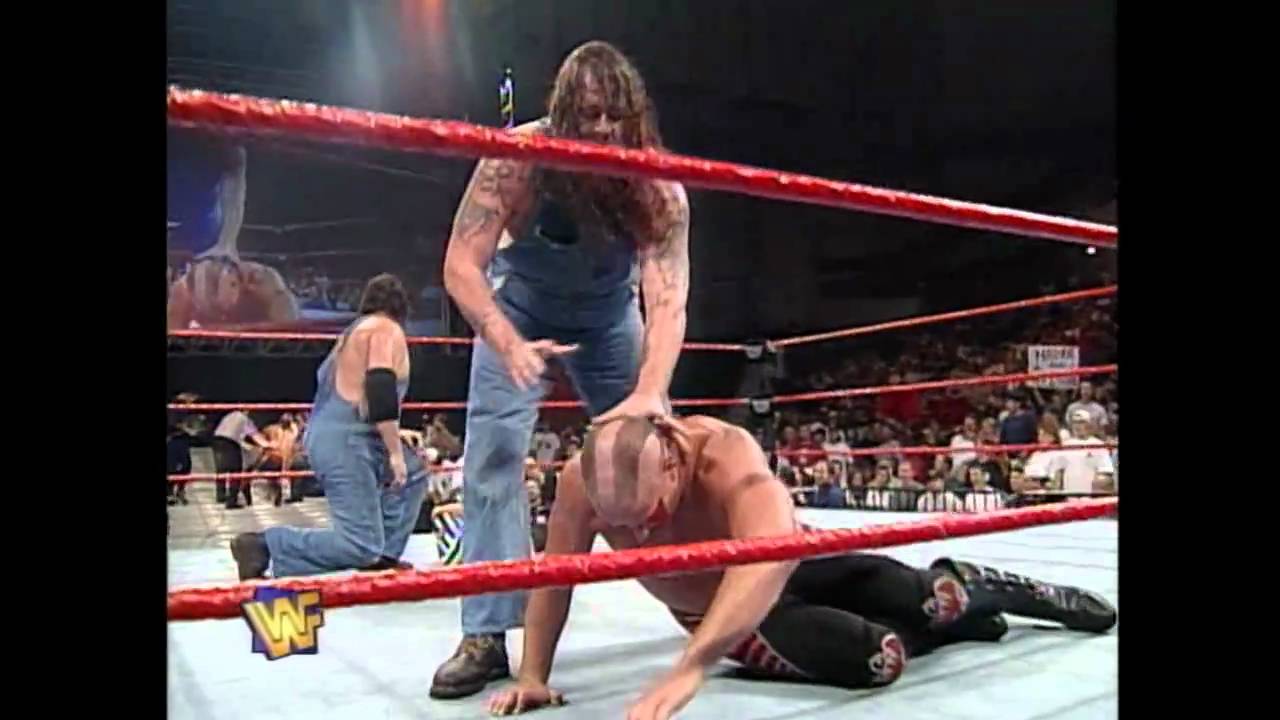 Hall of Fame: The Road Warriors defeat The Godwins - YouTube