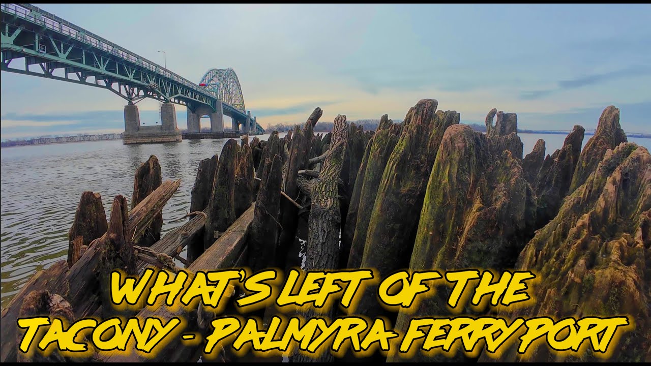 Exploring What Remains Of The Tacony - Palmyra Ferry Port - YouTube