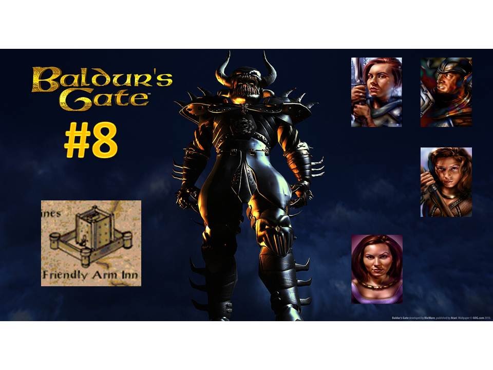 Let's Play Baldur's Gate 008 - Khalid und Jaheira (Deutsch) - YouTube