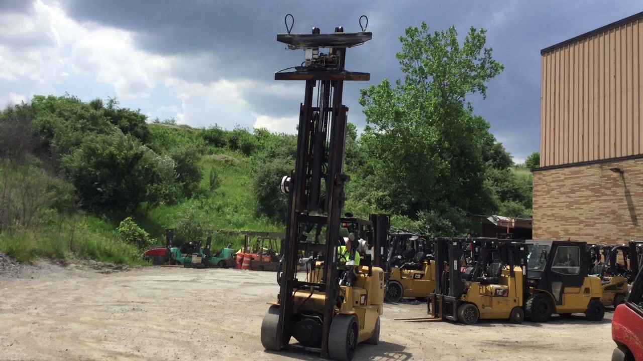2012 Cat GC70K Used Forklift - 231850 - YouTube