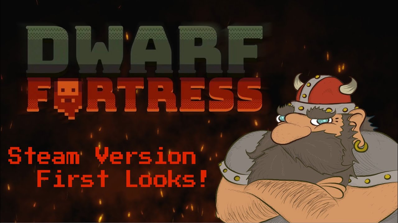 Dwarf Fortress On Steam Very First Looks Youtube