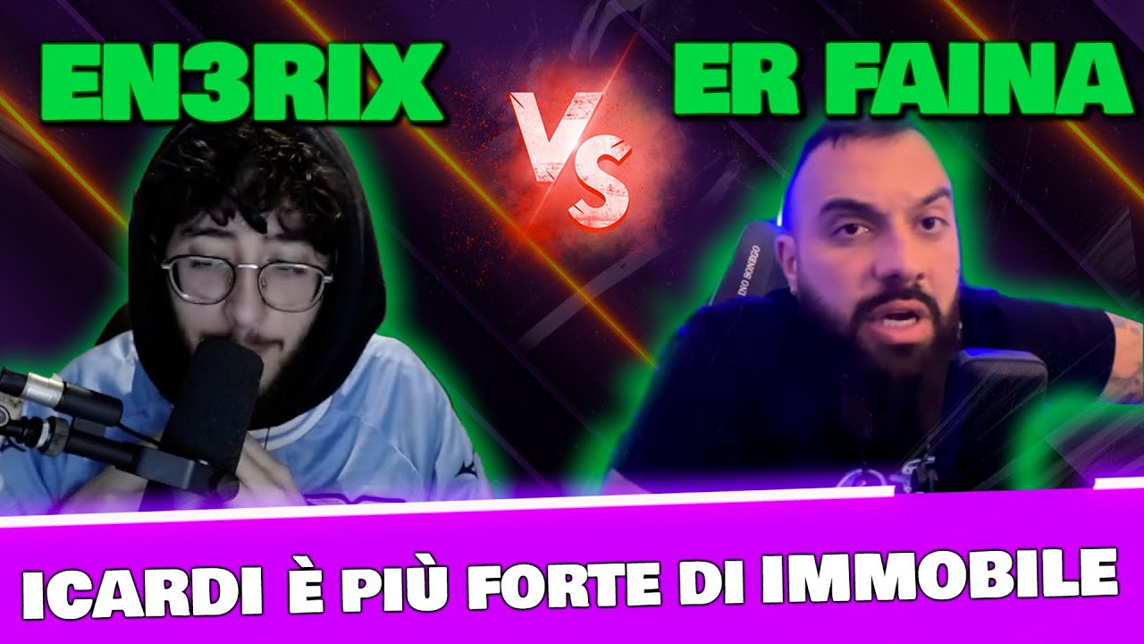 EN3RIX: "ICARDI è più forte di IMMOBILE" - YouTube
