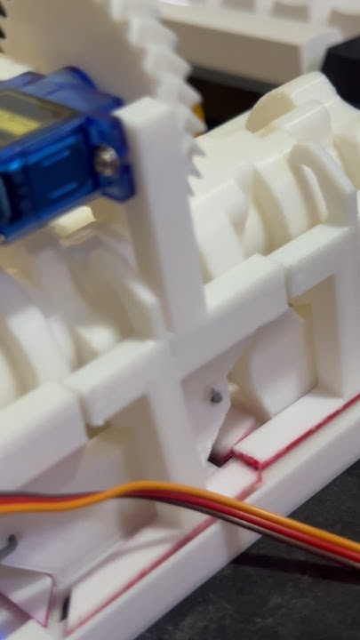 ⚙️ Mechanical 7 seg with servo sg90 #diy #3dprinting #arduino - YouTube