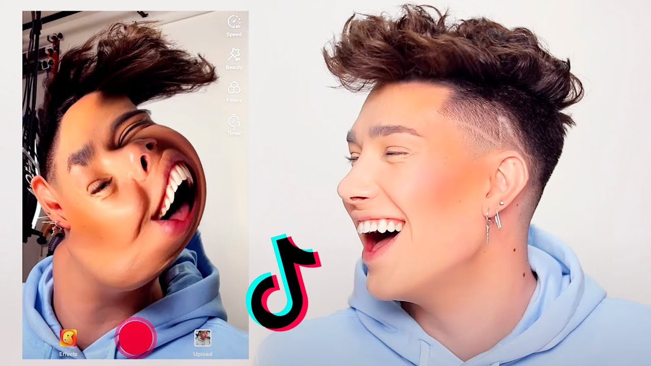 Using VIRAL Face Filters To Do My Makeup - YouTube