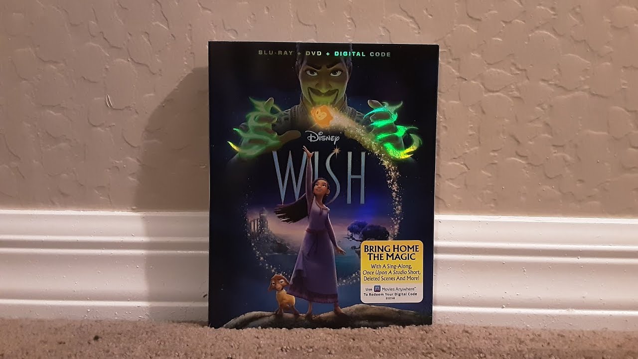 Wish Blu-Ray DVD Digital Unboxing - YouTube