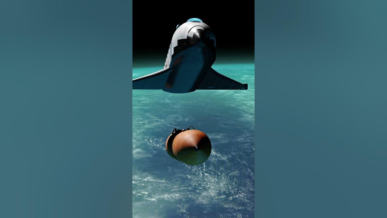 Saturn Shuttle External Tank Separation - YouTube