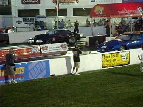 July 10' PRITCHET OUTLAWS Billy Glidden Mustang vs Joe Newsham Camaro ...