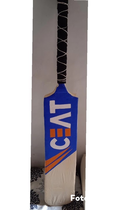 Cricket bat cardboard craft ideas,How to make cricket bat 🏏at home# ...