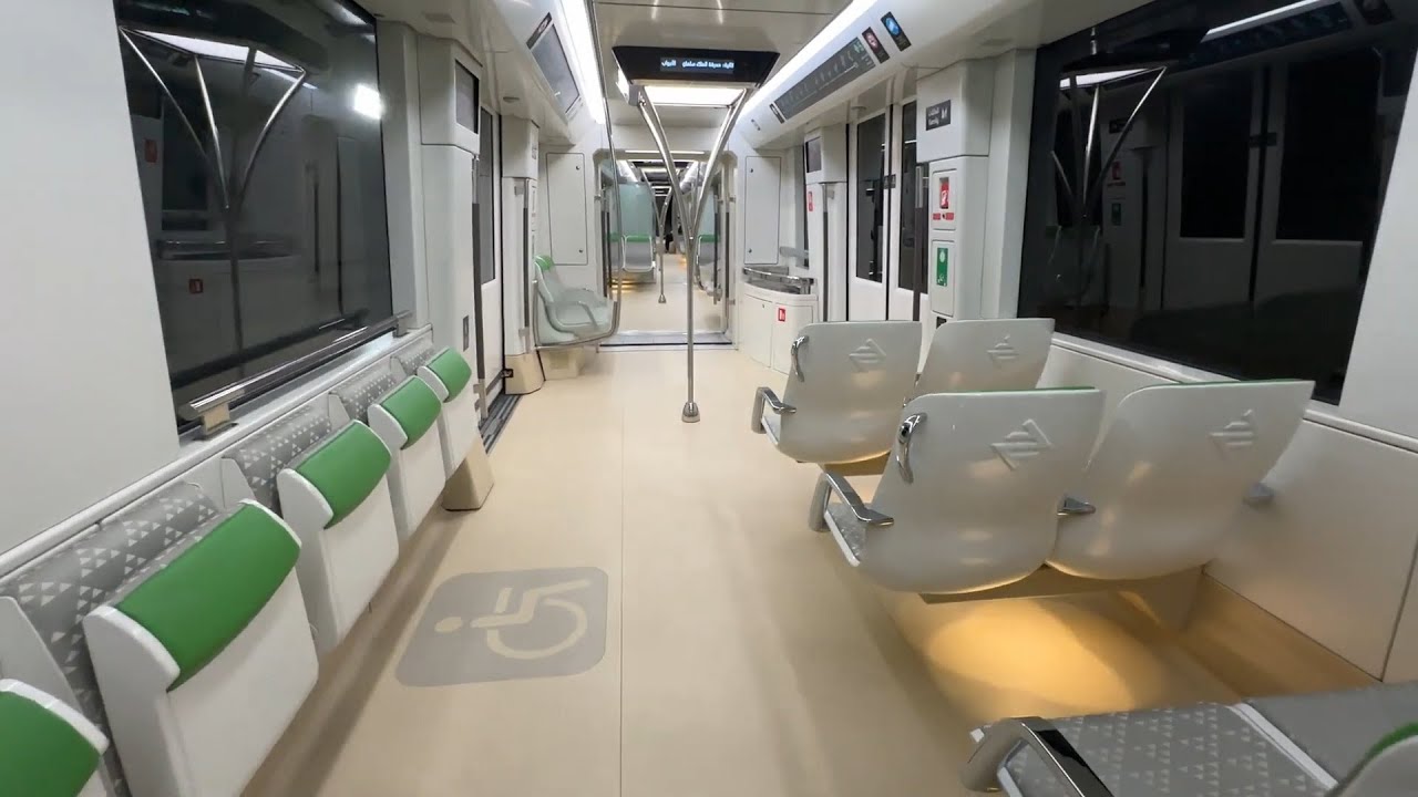 First Look at Riyadh Metro Green Line 🚈 | Ultimate Travel Experience in ...