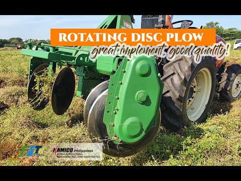 FIT COREA | WDP SERIES ROTATING DISC PLOW - YouTube