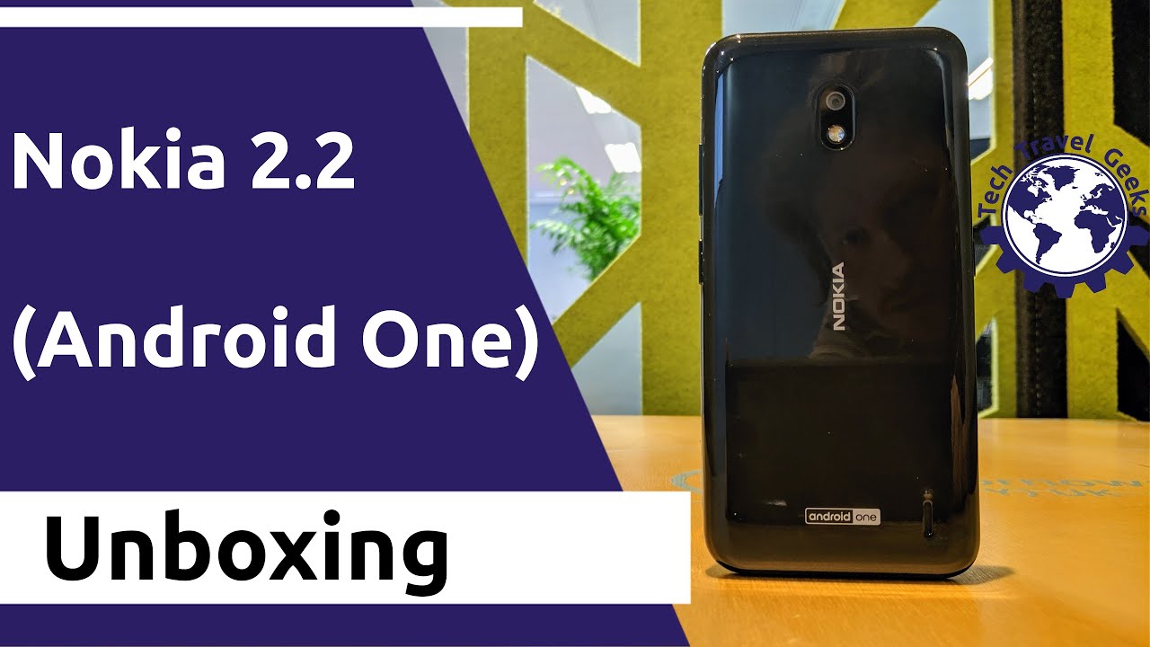 Nokia 2.2 (Android One) Unboxing - UK Retail Unit - Black - YouTube