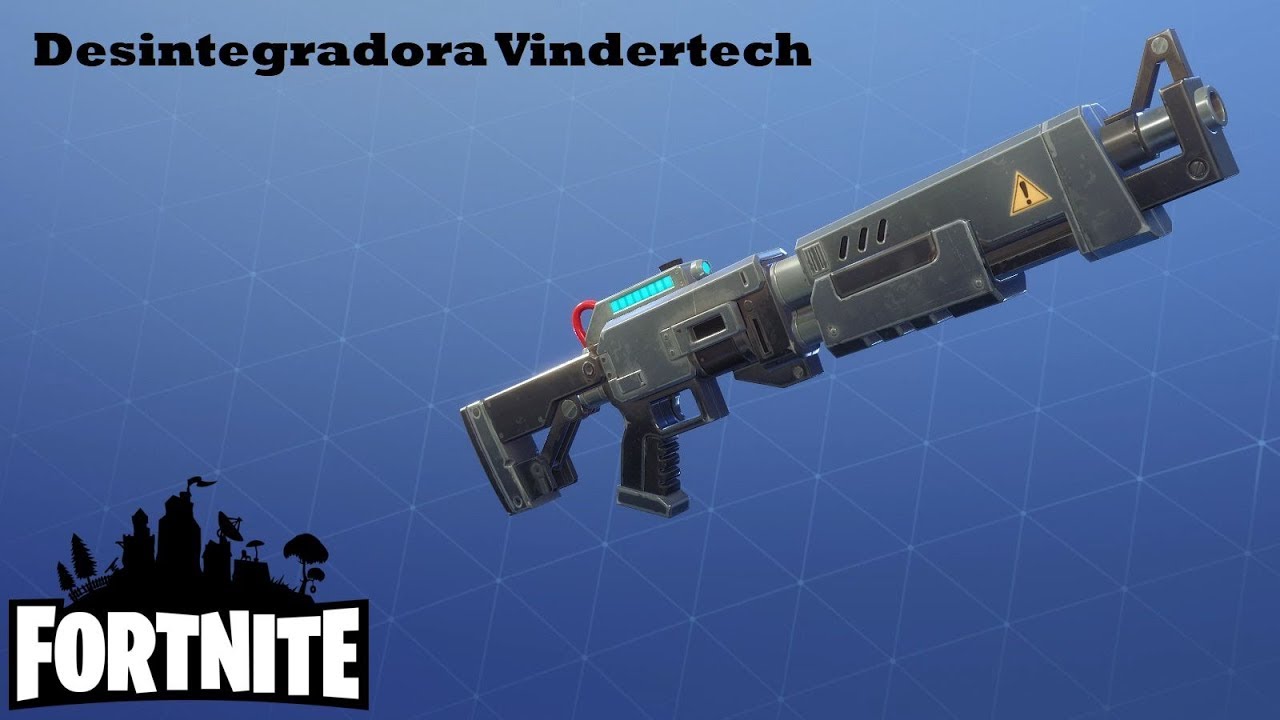 Su nombre lo dice todo / Desintegradora Vindertech | Fortnite: Salvar ...