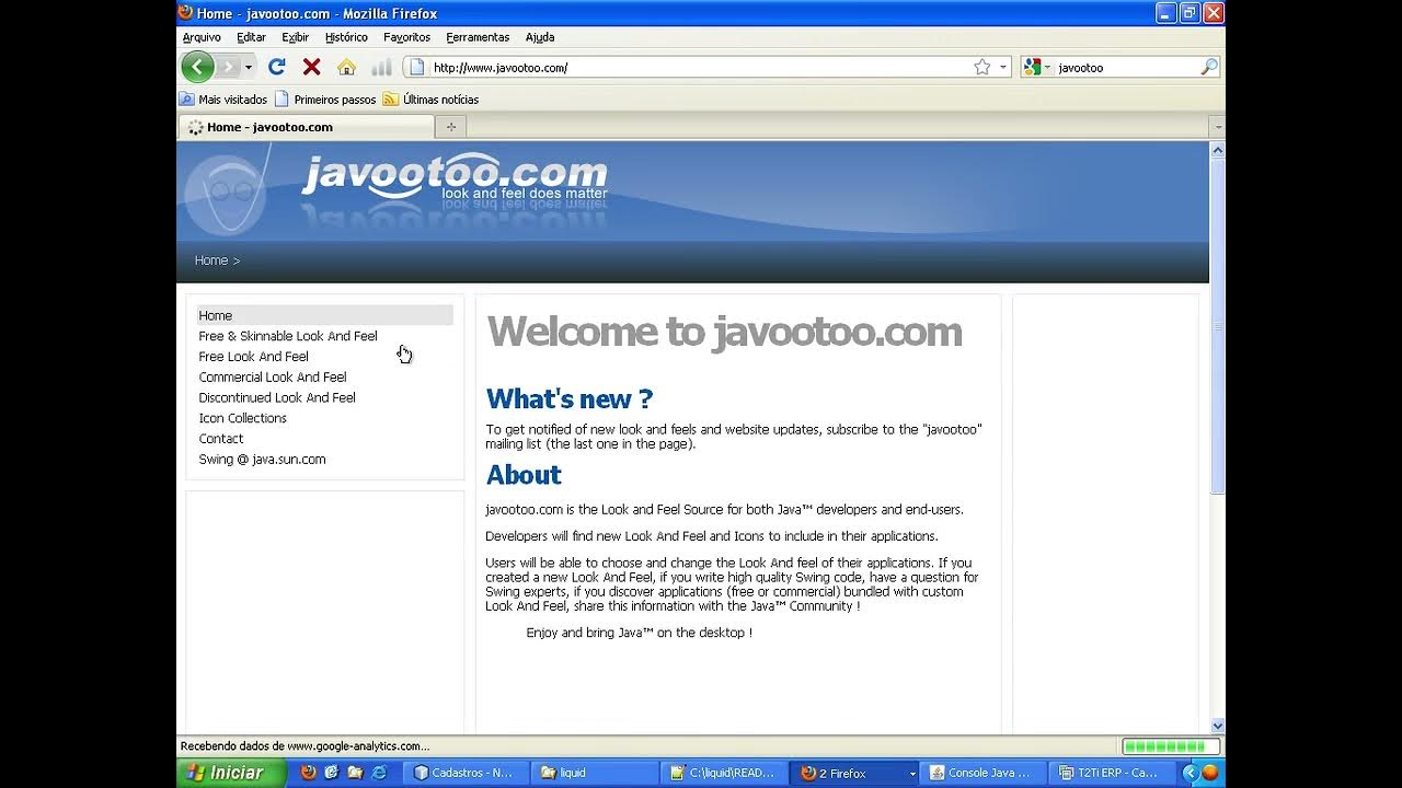 T2Ti ERP - Java - Look And Feel - Video Aula 05 - LiquidNF - YouTube