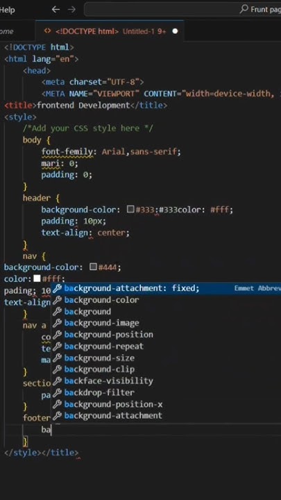 Apni Website Banee Ka Aasan Tarika Step HTML Tutorial in UrduTitleApni Website Banane Ka ...