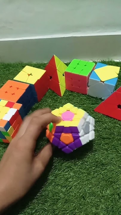 dot pattern in megaminx cube# cubing - YouTube