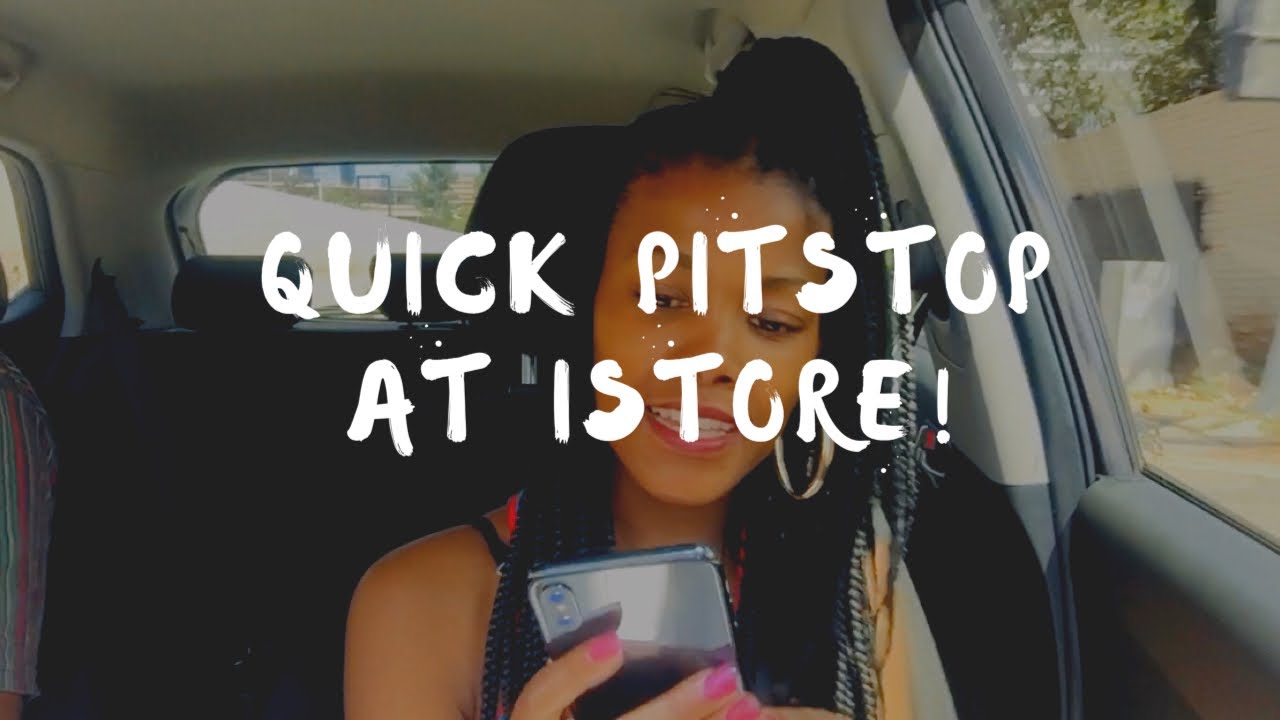 QUICK PIT STOP AT iSTORE | South African YouTuber - YouTube