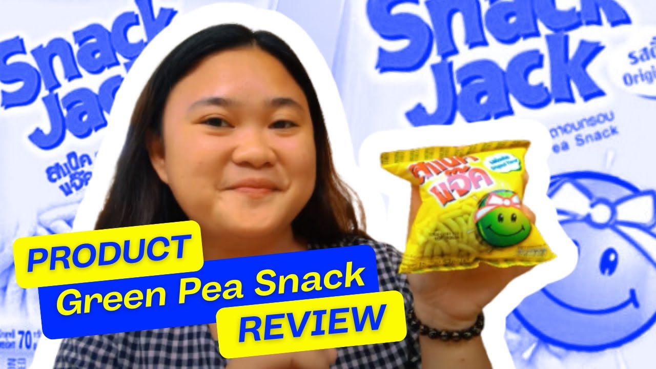 SNACK JACK Green Pea Snack | Food Review | 0401 - YouTube