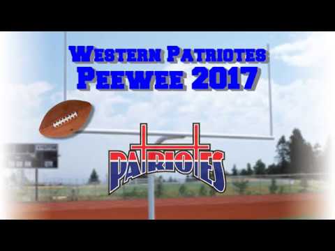 2017 Western Patriotes Peewee Banquet - YouTube