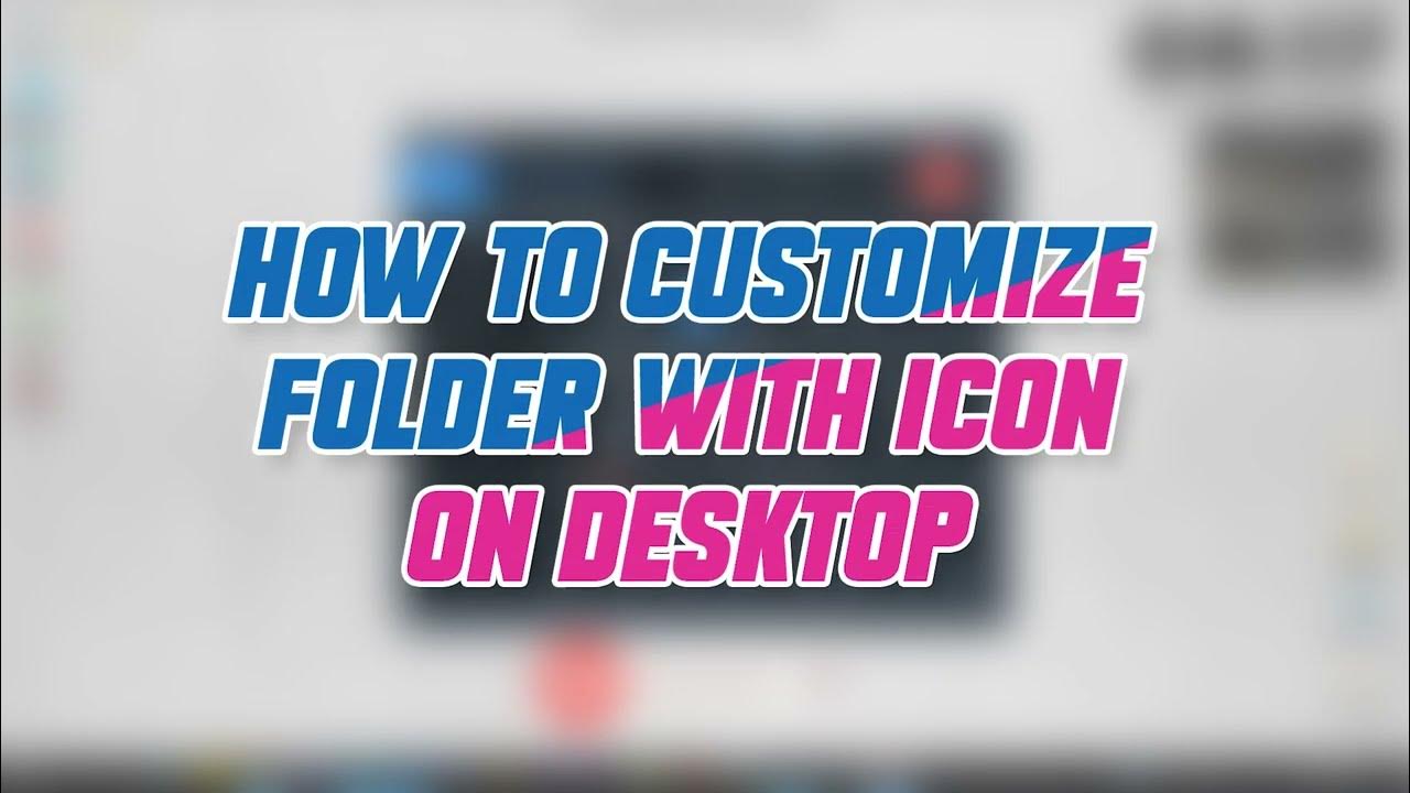 How to Customize Folder Icons in Windows | Jhai&JackTV - YouTube