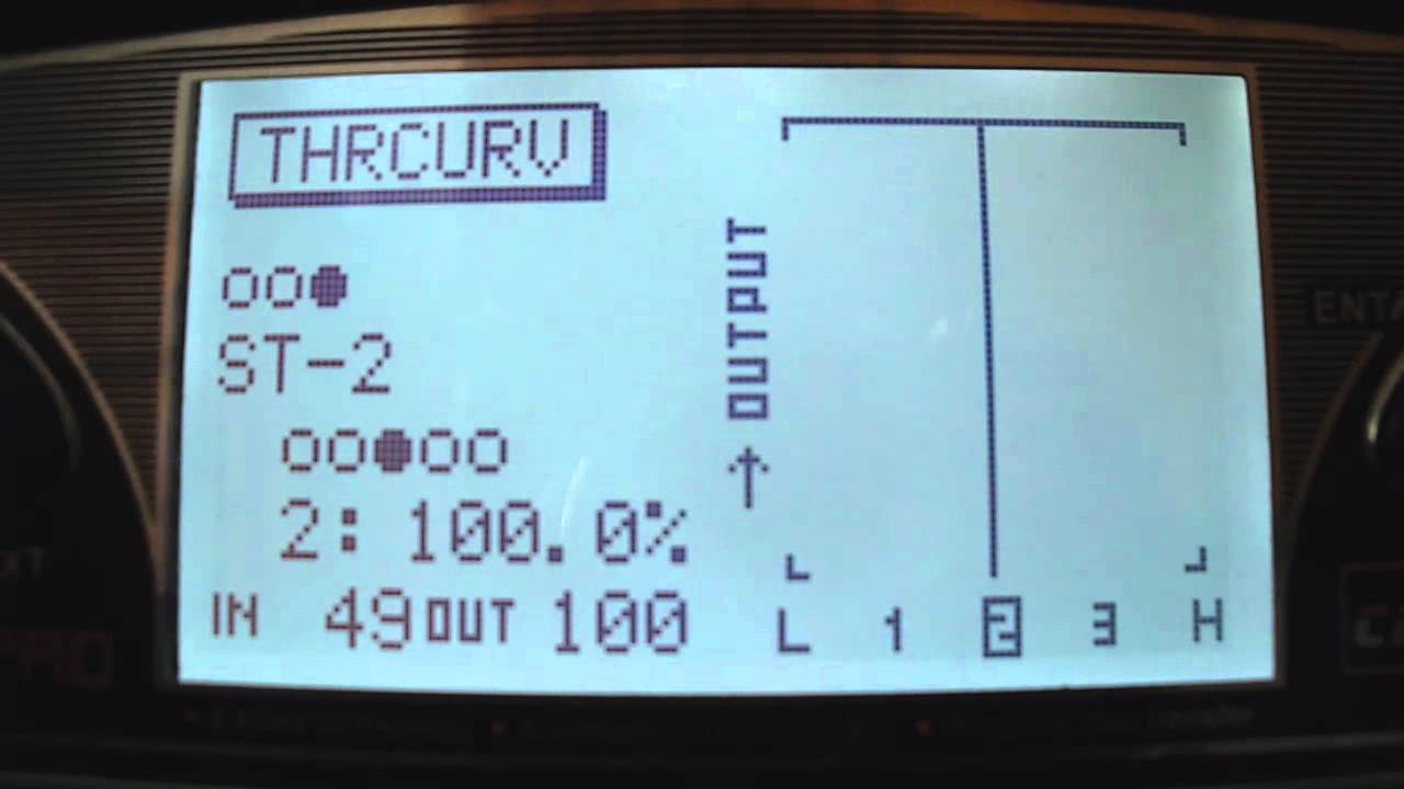 Walkera 2801 Pro TX Custom Settings for V100D03 - YouTube