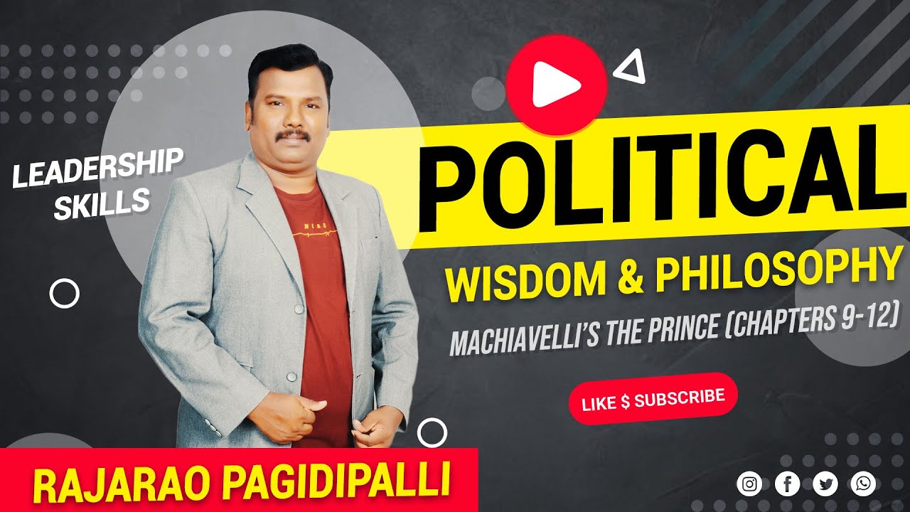 Machiavelli’s Political Wisdom (Chapters 9-12) | Principalities ...