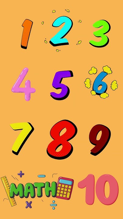 Sing & Learn: Numbers 1-10 Song | How to Count From One To Ten | Counting Song - YouTube