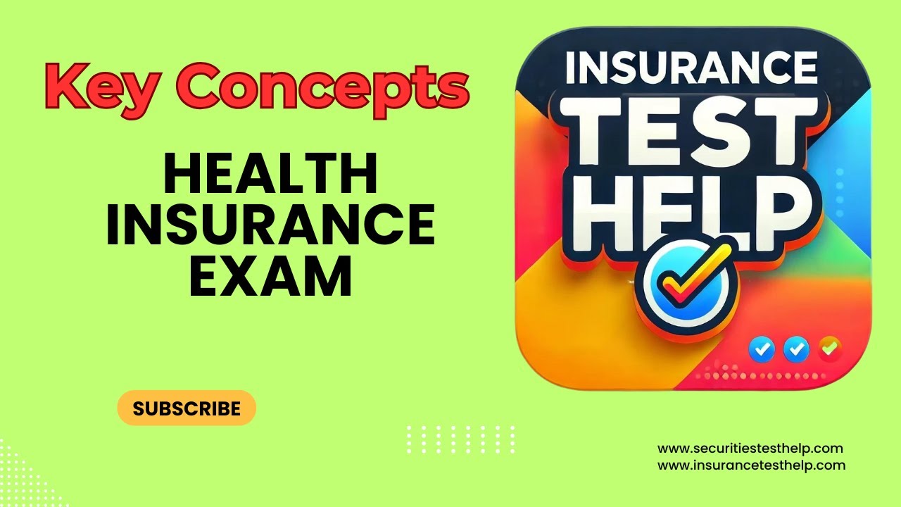 Health Insurance Exam - Key Concepts - YouTube