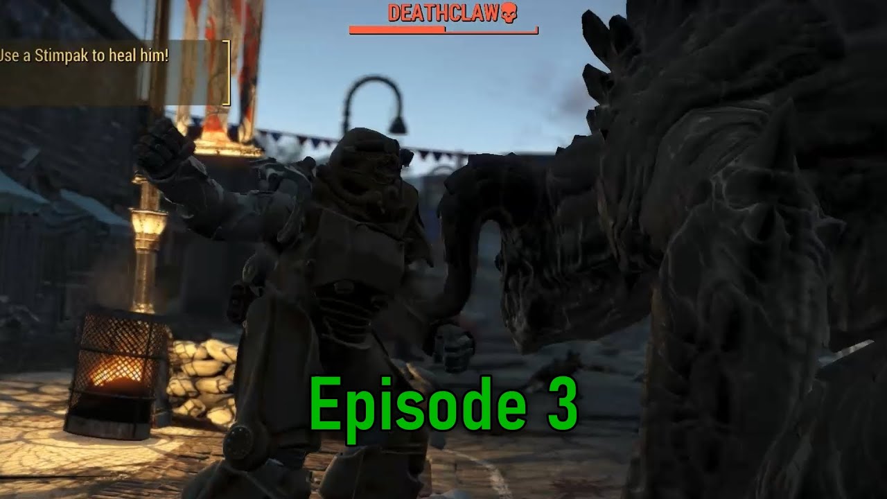 Rusty Crusty Power Armor | Fallout 4 Playthrough - Episode 3 - YouTube