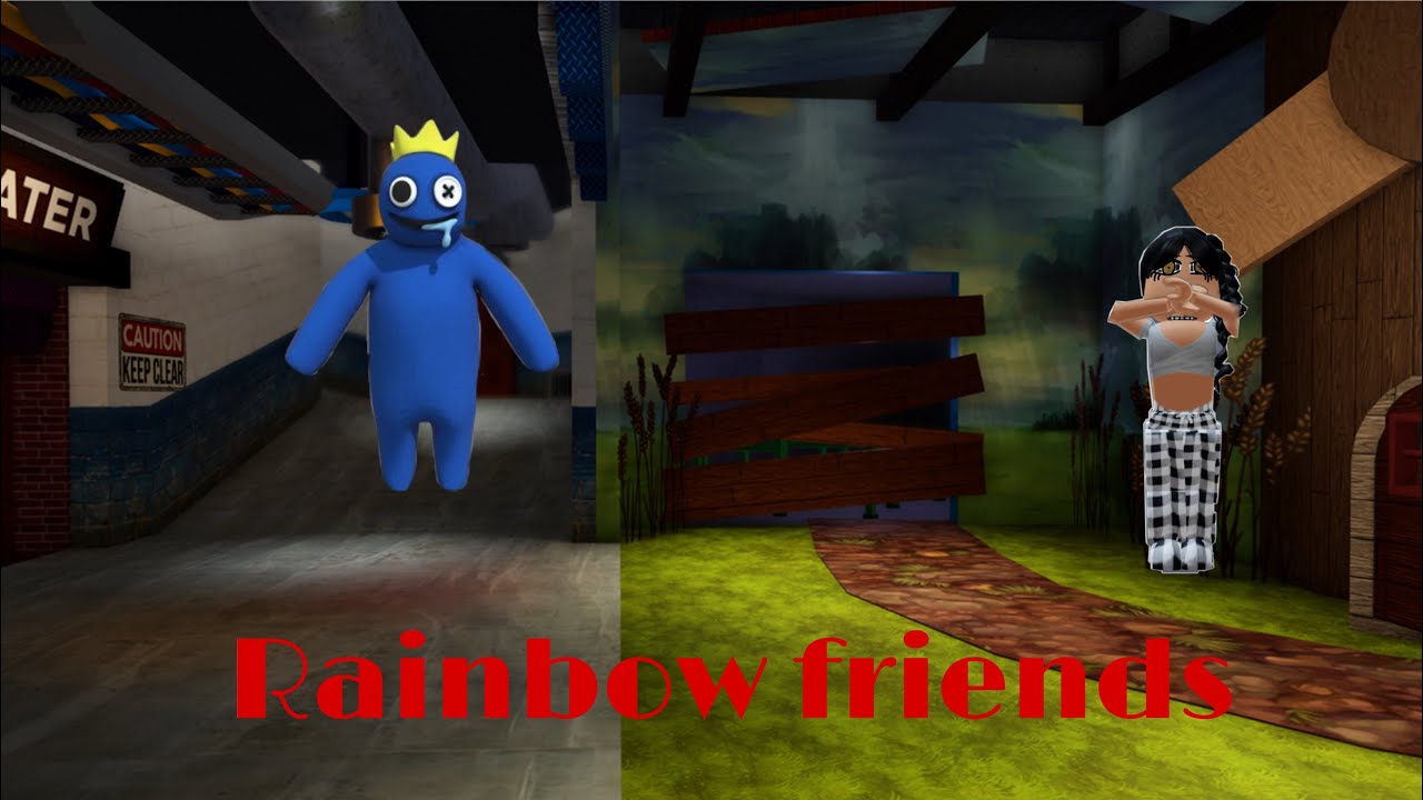 Playing rainbow friends! - YouTube