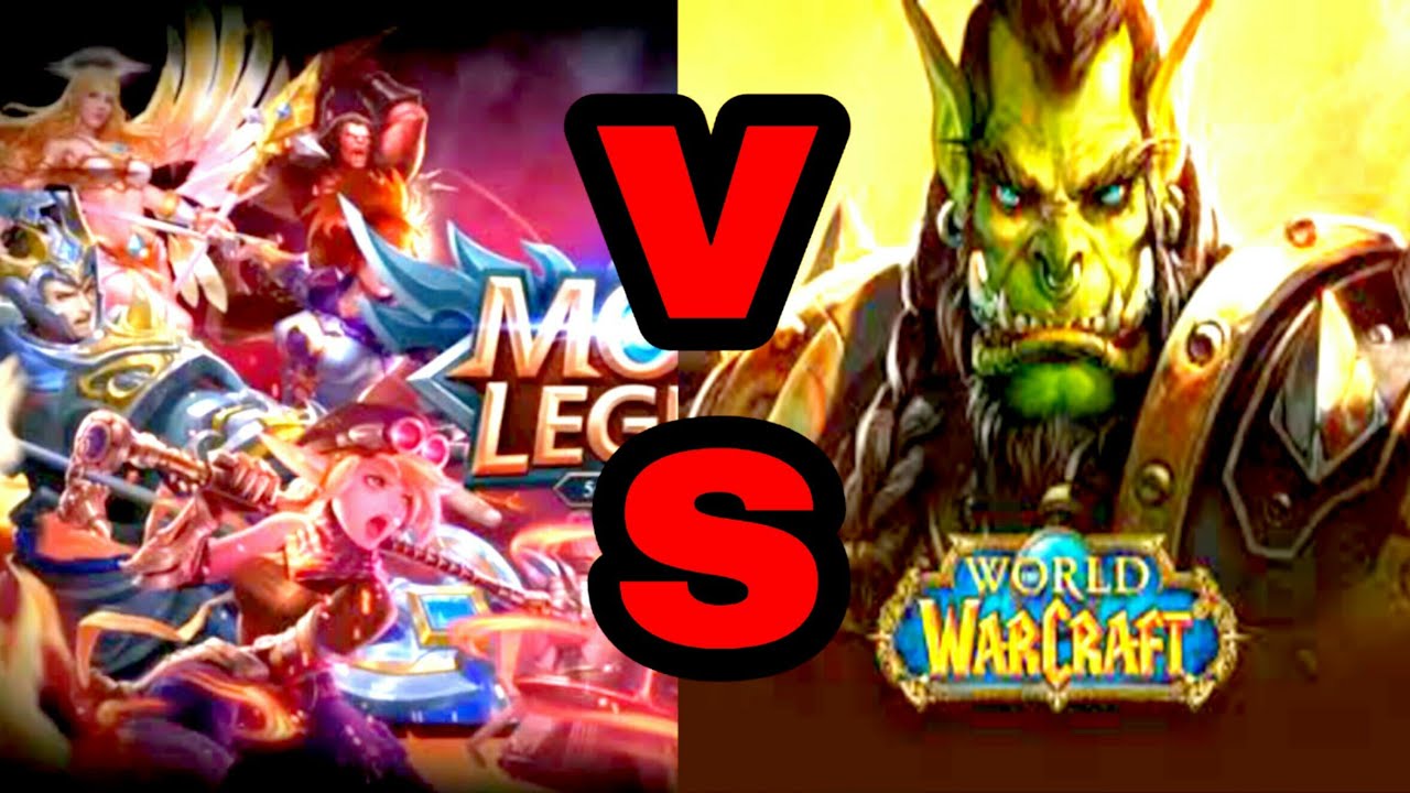 mobile legends bang bang (mobile legends VS world of warcraft) - YouTube