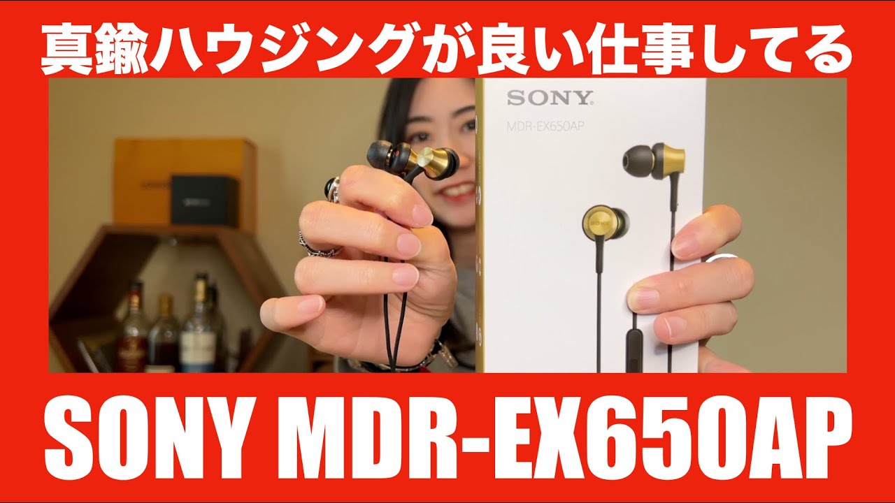 SONY MDR-EX650AP 】真鍮製ハウジングと音導管の威力はどうなのか！？ 徹底検証してみた！【MIYABIお気に入りの癒しサウンド ...