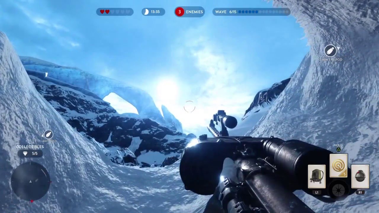 Star Wars Battlefront - "Ice Caves Survival" on Master and Collectibles ...