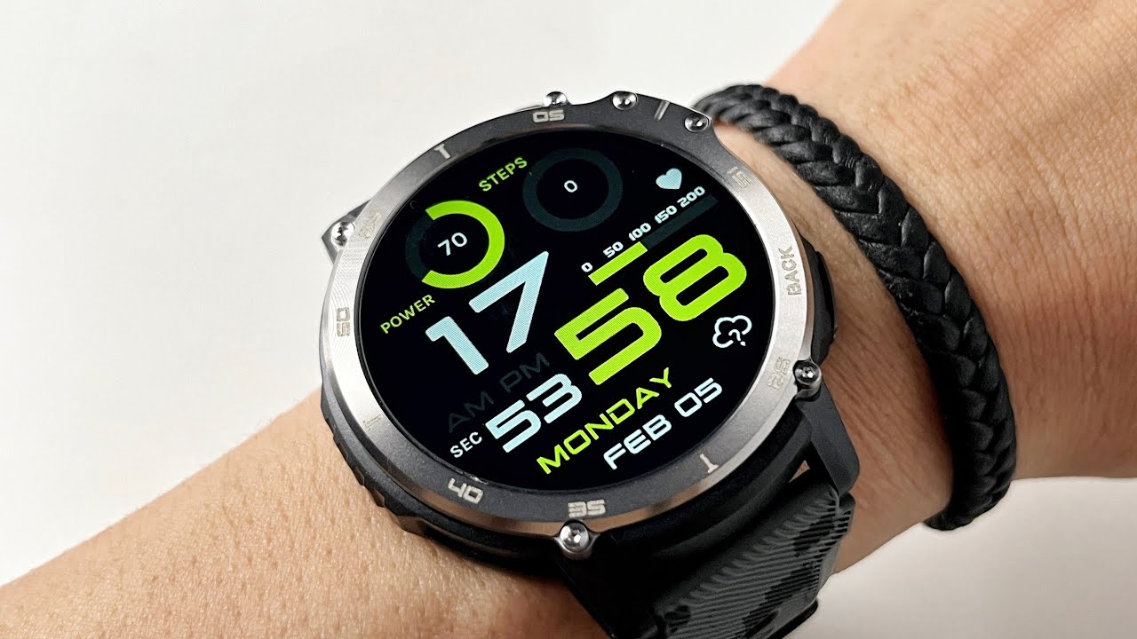 SMARTWATCH MURAH ADA MUSIC PLAYER 4GB, LAYAR BESAR BATERE BESAR - C22 ...