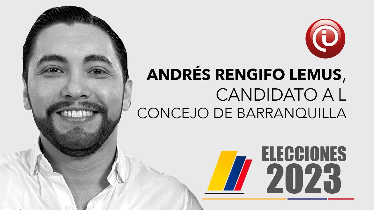 Andrés Rengifo, actual concejal y candidato al Concejo de Barranquilla ...