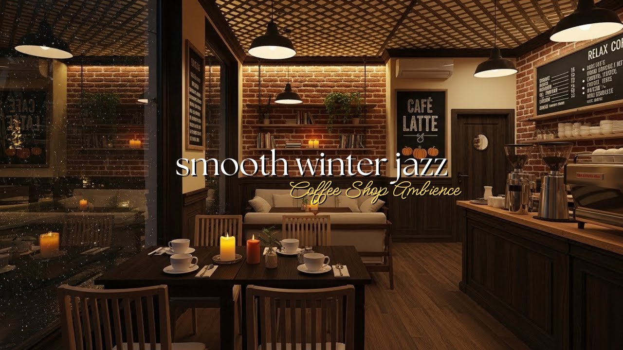 WINTER JAZZ CHILL VIBES | SOOTHING JAZZ FOR COLD WEATHER | LOUNGE ...