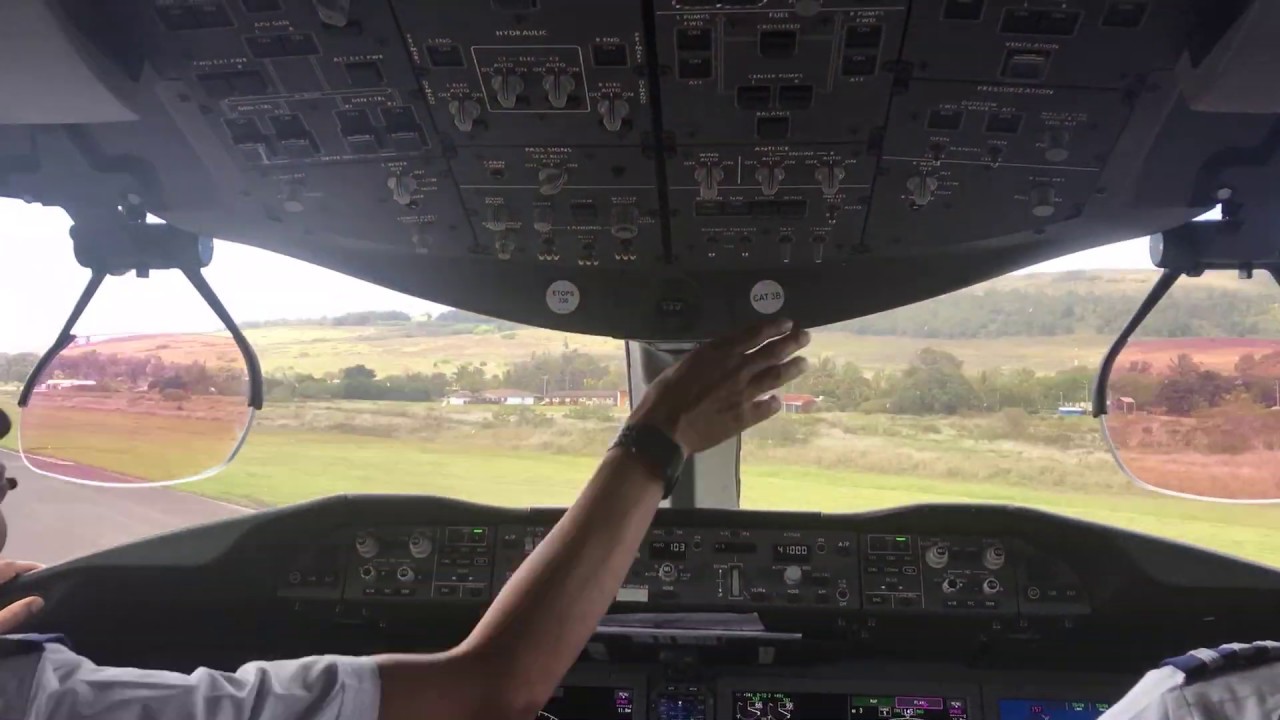 Take Off Cockpit View IPC - SCL / Latam 787 - YouTube