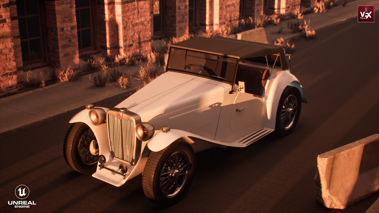 THE ROYAL CAR : vintage Vintage Car Animation in Unreal Engine 5 - YouTube
