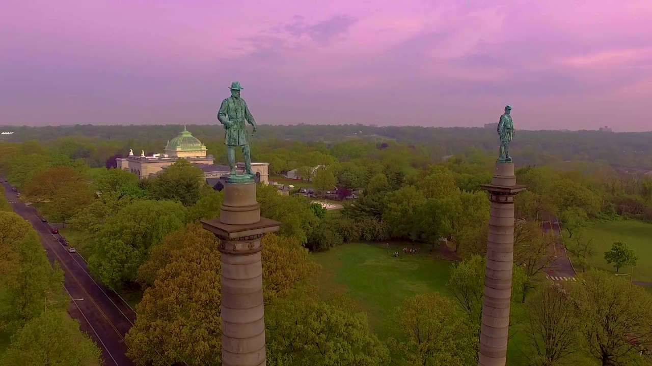 Drone Footage at Fairmount Park Philadelphia 2017 - YouTube