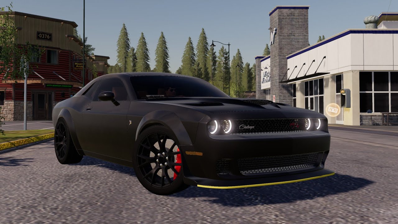 Dodge Challenger R/T SCAT PACK - Farming Simulator 2019 [FS 19 LS 19 ...