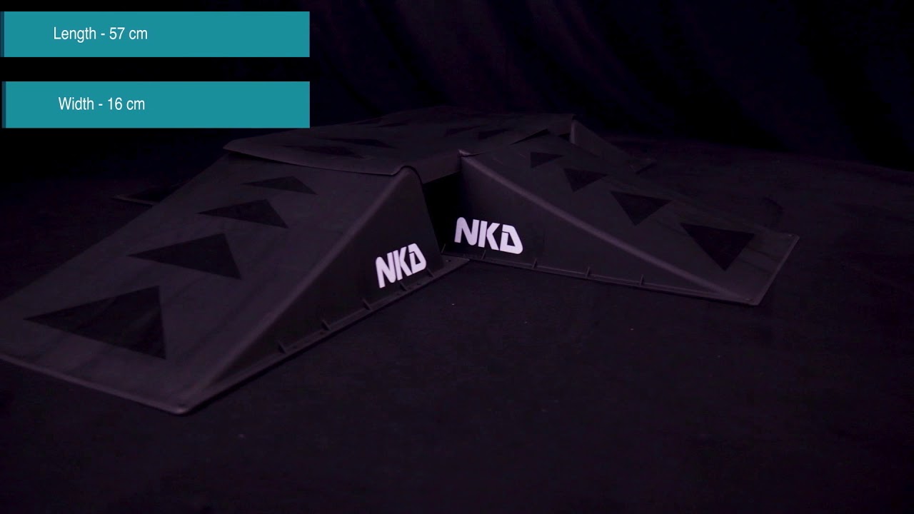 NKD 4 Way Skate Ramp - YouTube
